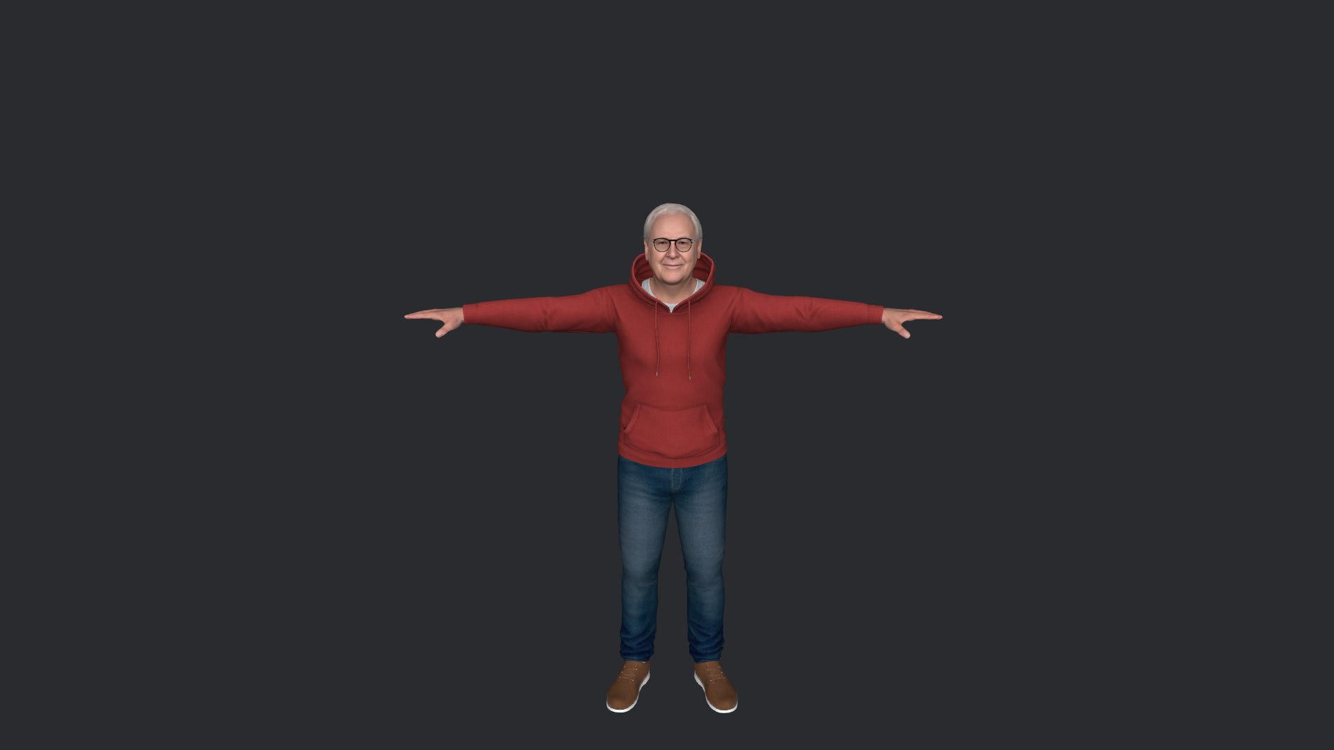 Warren Buffett Hyper Realistic Full Body Fully Rigged 3D Character 3D ...