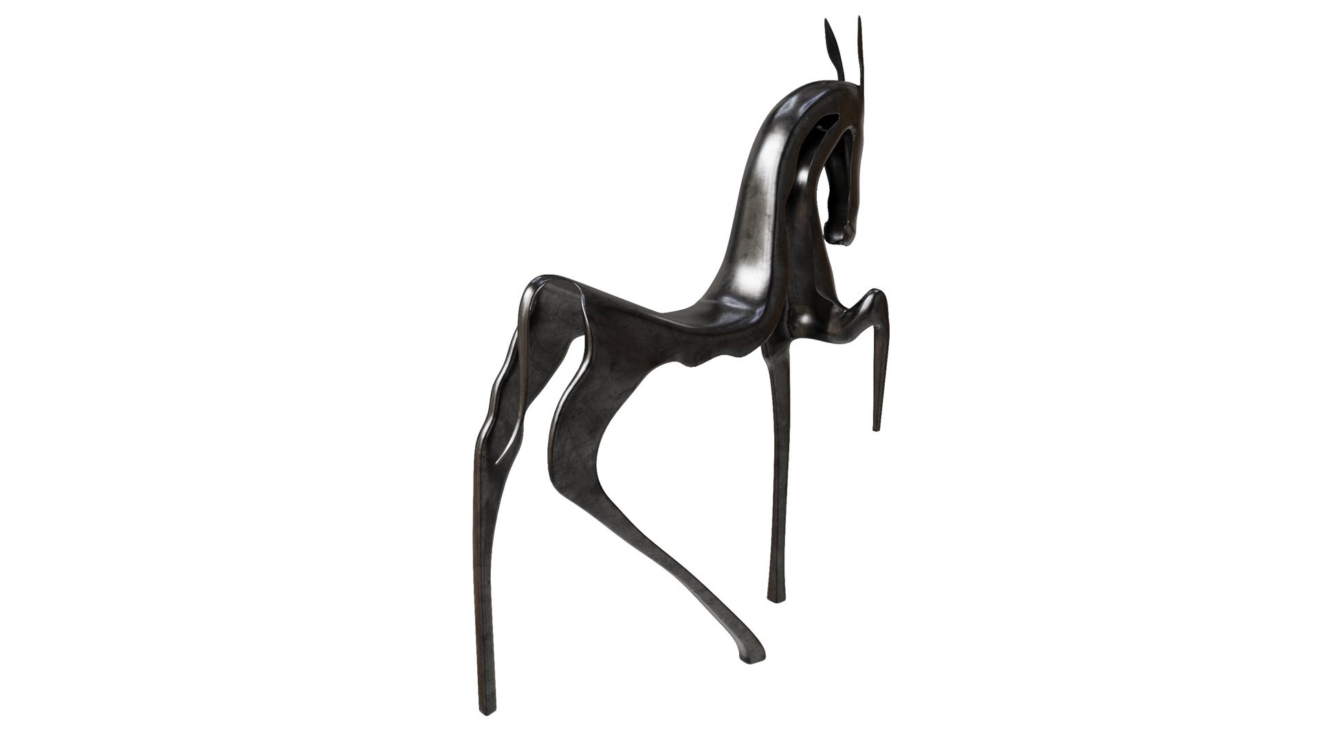 3D Stanley DOVE Circus Horse Sculpture - TurboSquid 2257923