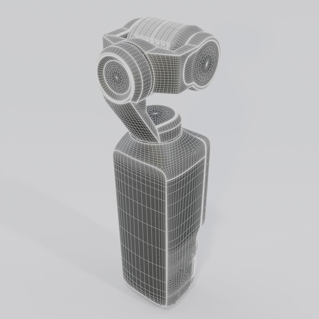 3D Model Action Camera DJI Osmo Pocket 3 - TurboSquid 2147163