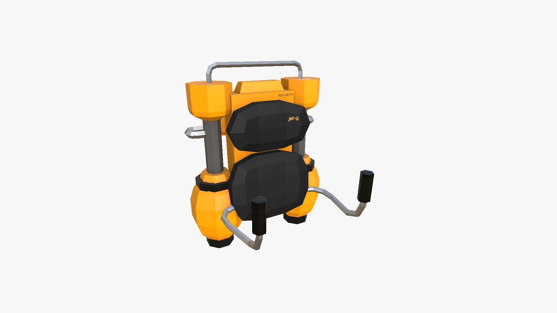 3D Jetpack Low Poly G01 - SciFi Character Design - TurboSquid 2255472