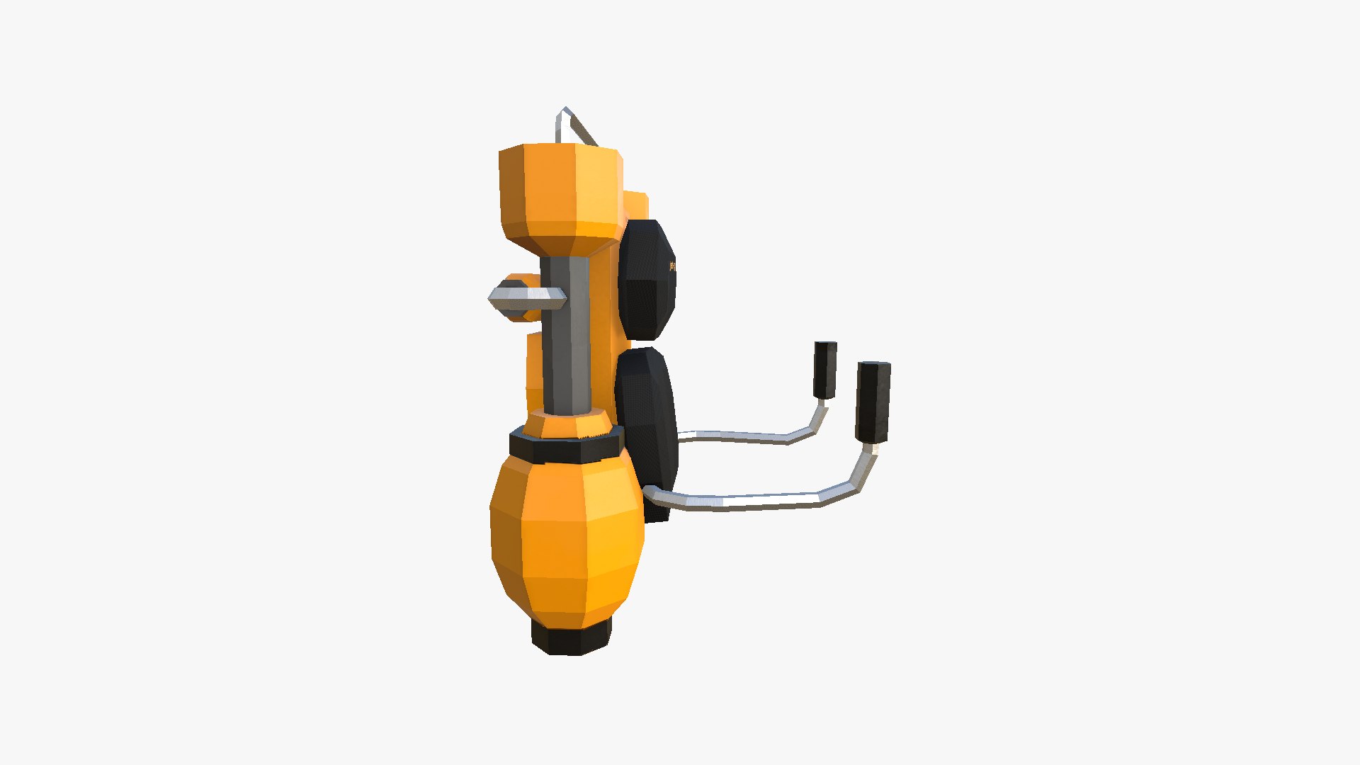 3D Jetpack Low Poly G01 - SciFi Character Design - TurboSquid 2255472