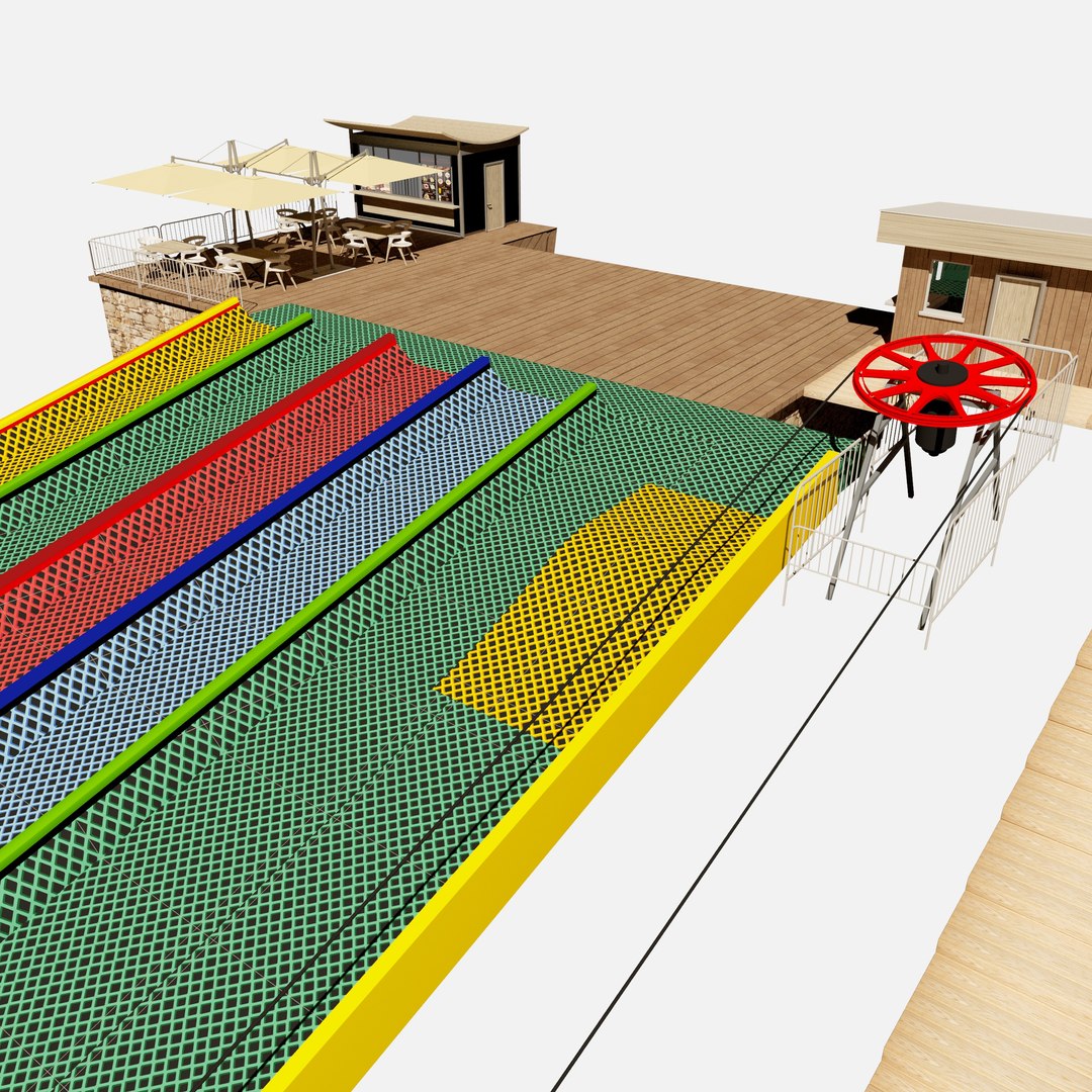 Slide Made Of Sliding Plastic 3D - TurboSquid 1942679