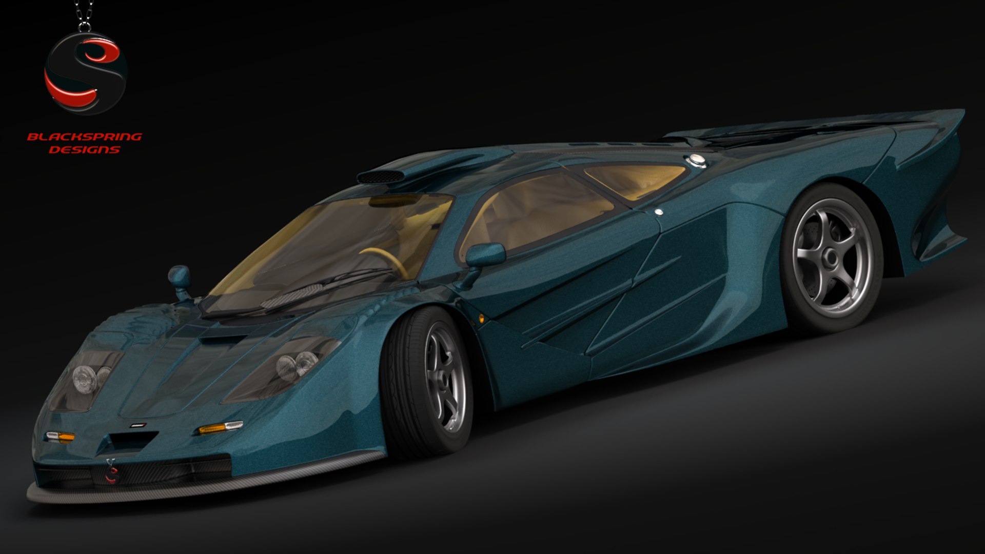 3d Model Mclaren F1 Gt 1998