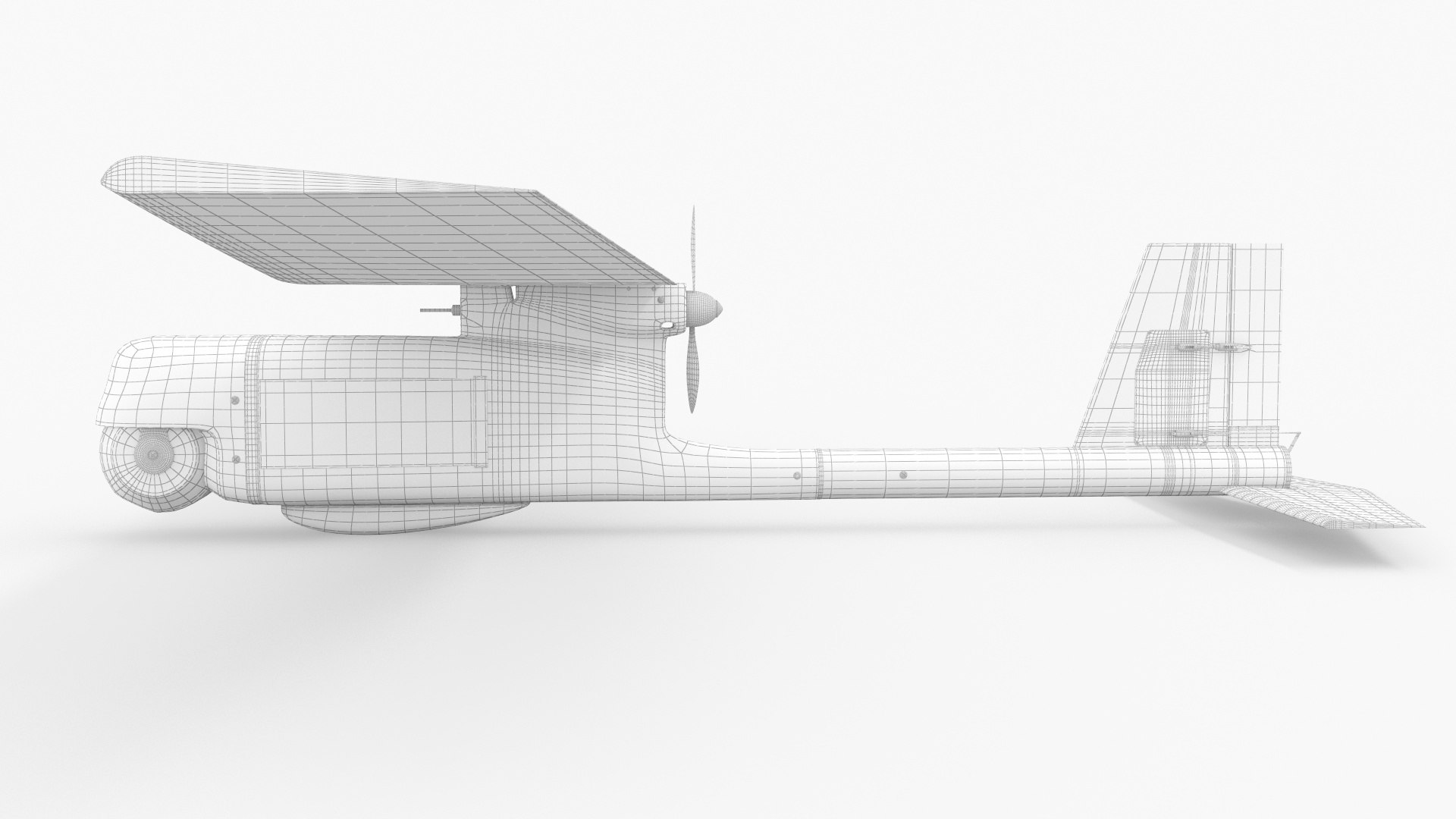 3D Model RQ-11 B Raven Unmanned Aerial Vehicle - TurboSquid 1965777