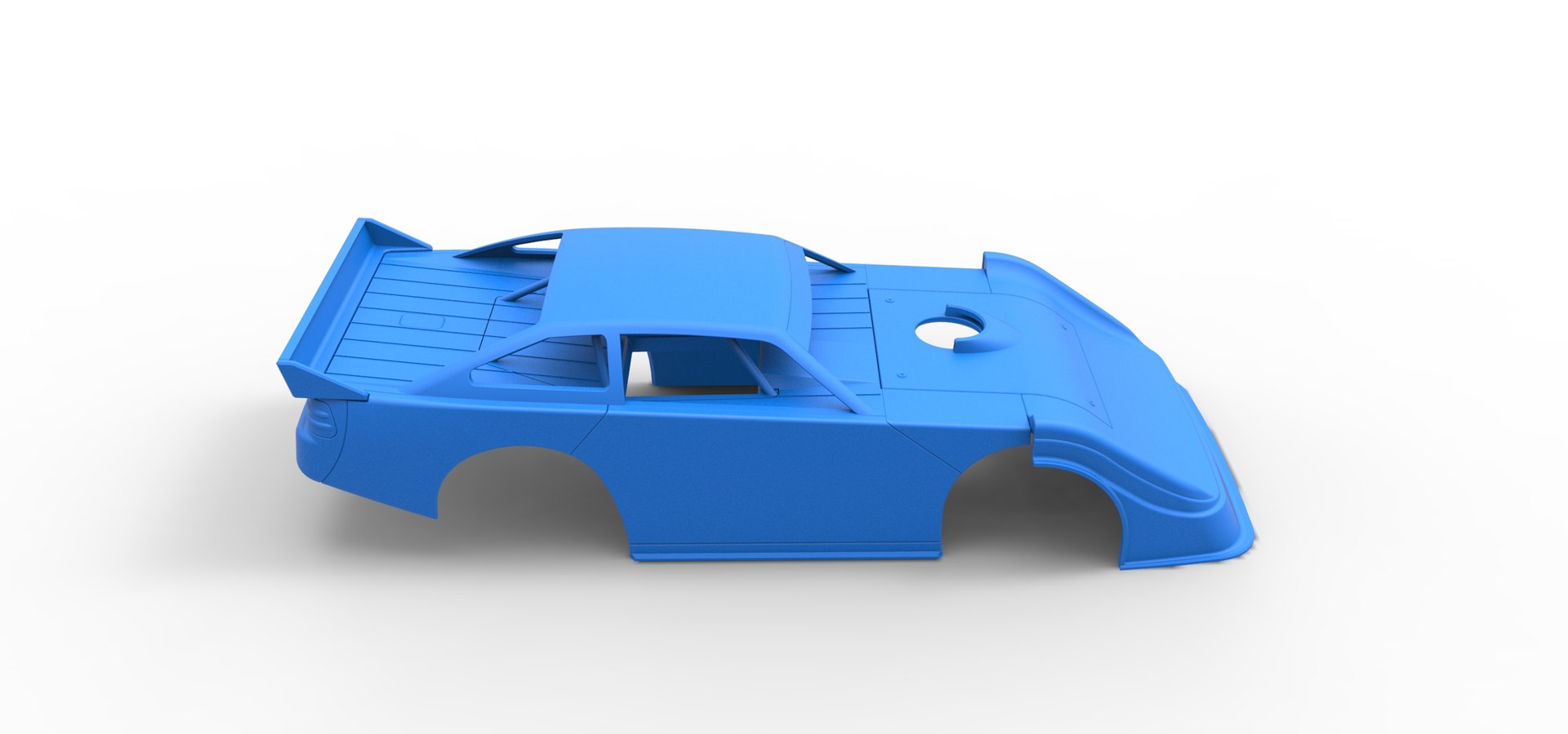 Shell Of Australian Super Sedan Version 1 Scale 1 To 25 3D Model ...