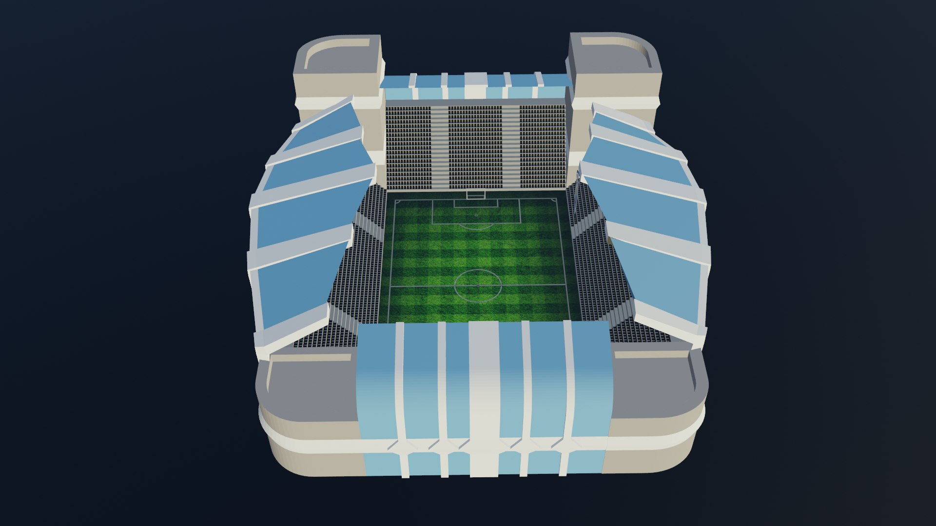 3D Model Football Stadium - Manchester City - TurboSquid 1882255