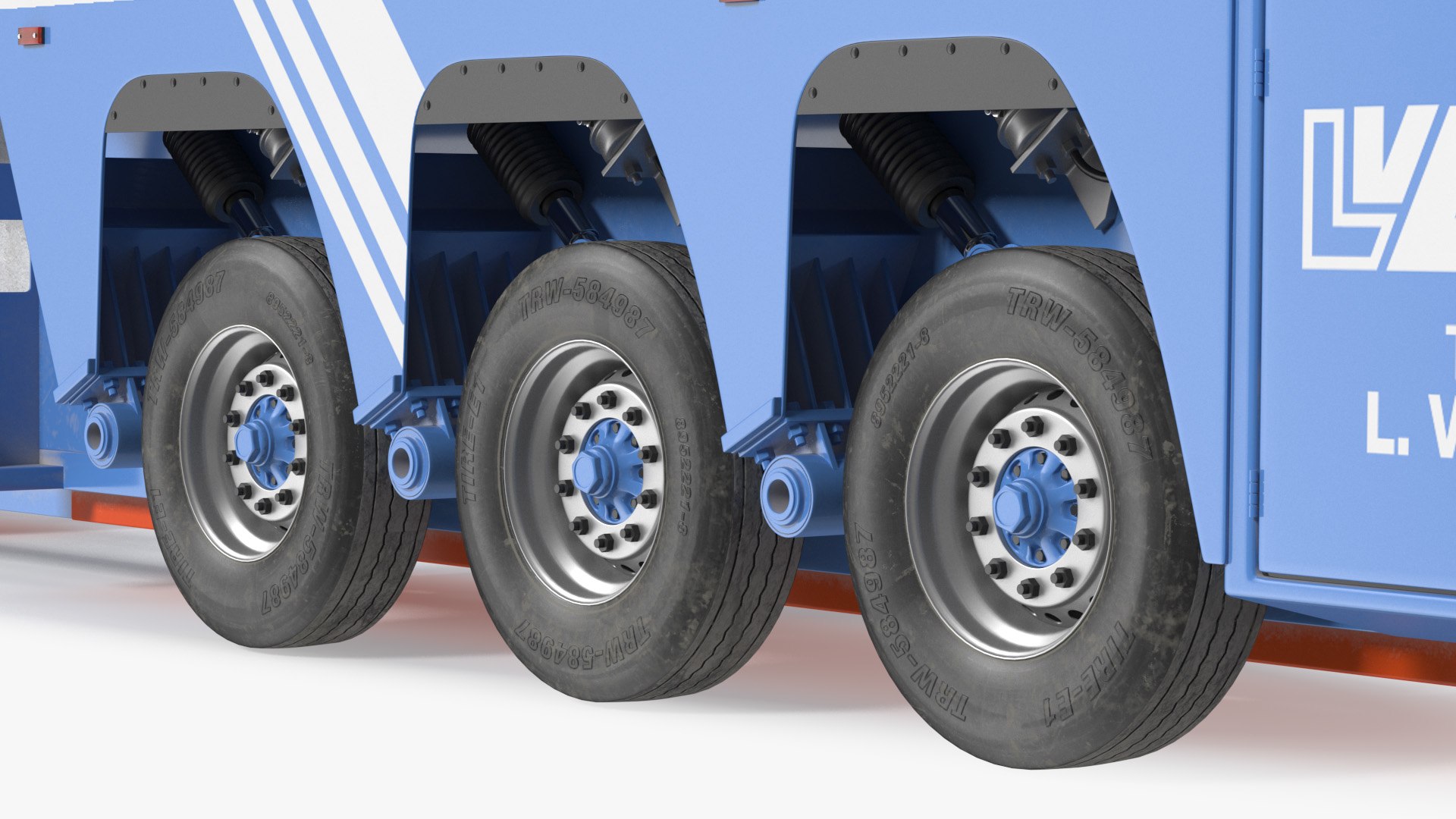 Faymonville Prefamax Inloader Semi Trailer with Concrete Panel 3D ...