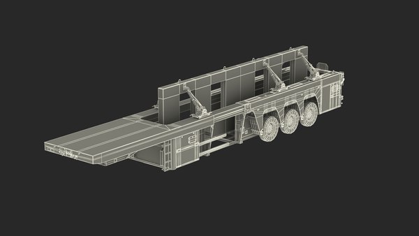Faymonville Prefamax Inloader Semi Trailer with Concrete Panel 3D ...
