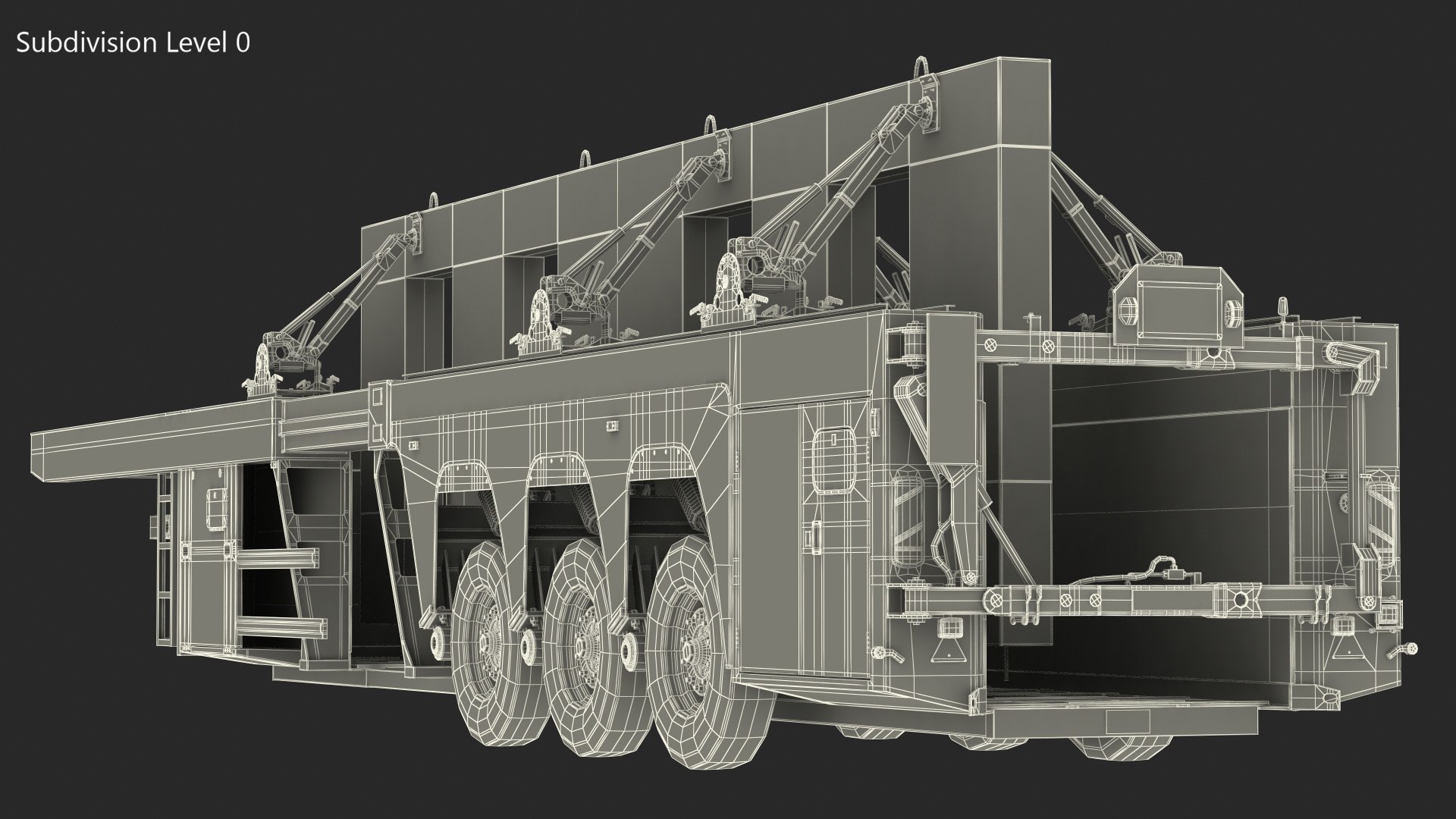 Faymonville Prefamax Inloader Semi Trailer with Concrete Panel 3D ...