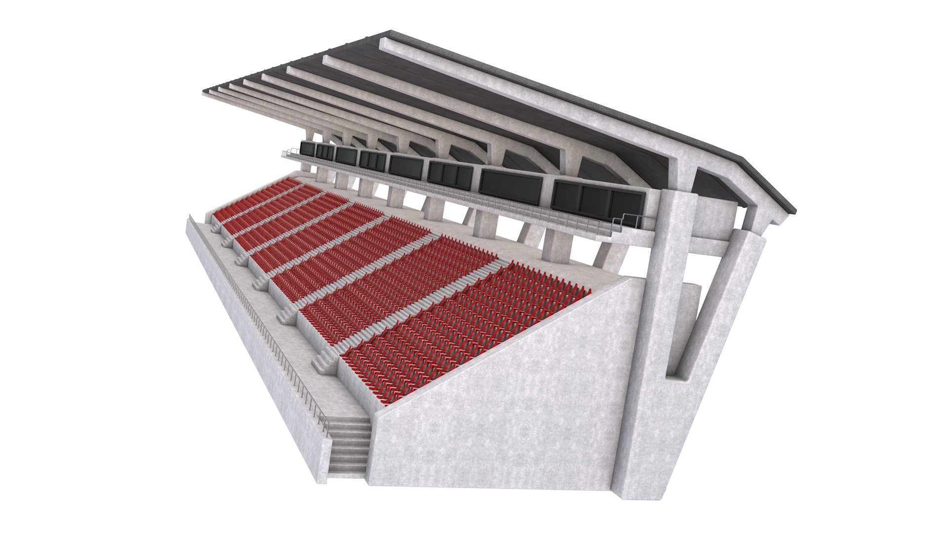 Seating Tribunes Model - TurboSquid 2270196