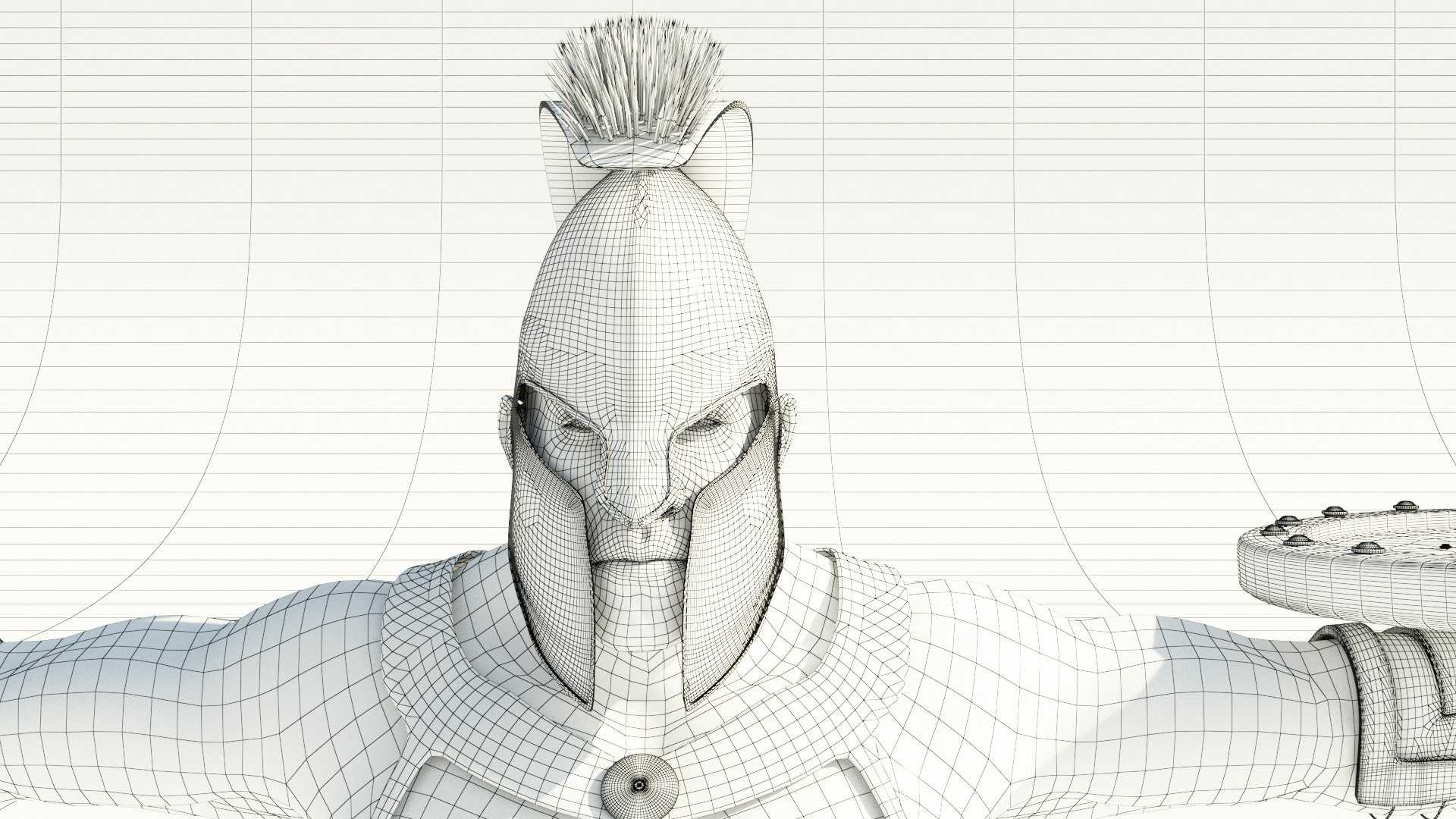 Arts Spartan Warrior Character 3D Model - TurboSquid 1604668