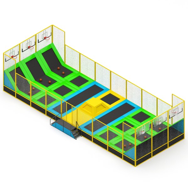3D Trampoline model - TurboSquid 1770089