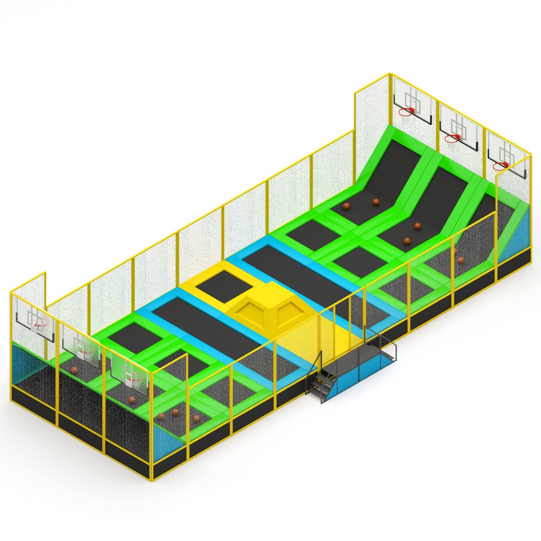 3D Trampoline Model - TurboSquid 1770089