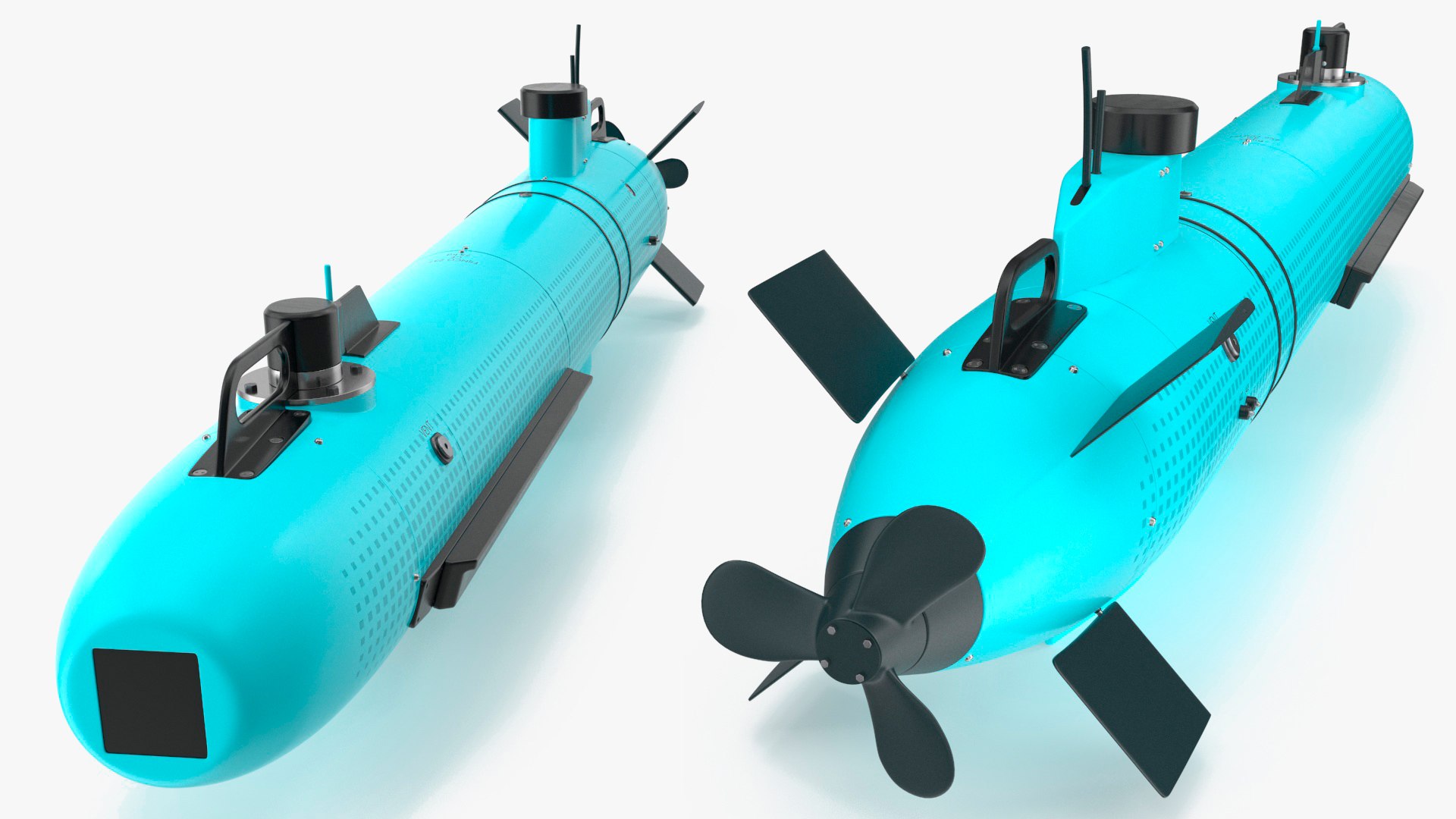 Unmanned Underwater Vehicle 3D Model - TurboSquid 2169639