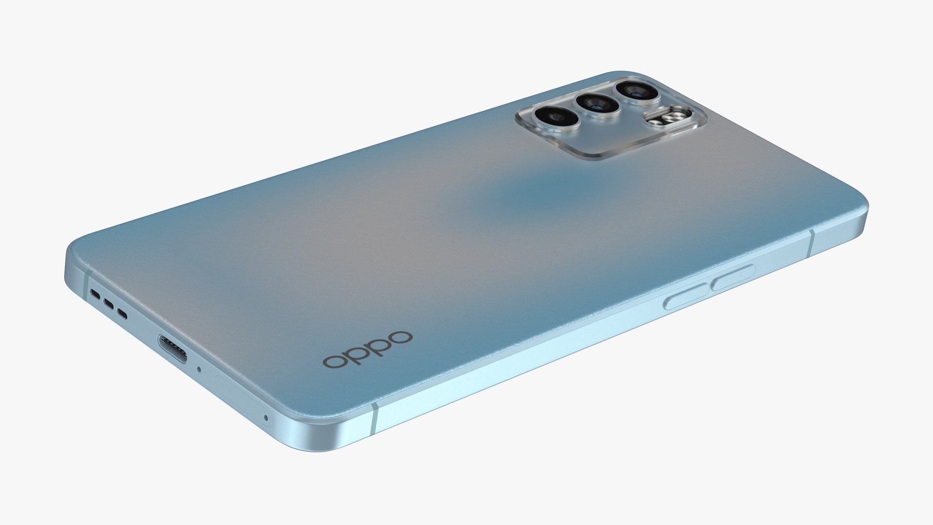 OPPO Reno 6 Aurora 3D model - TurboSquid 1742106
