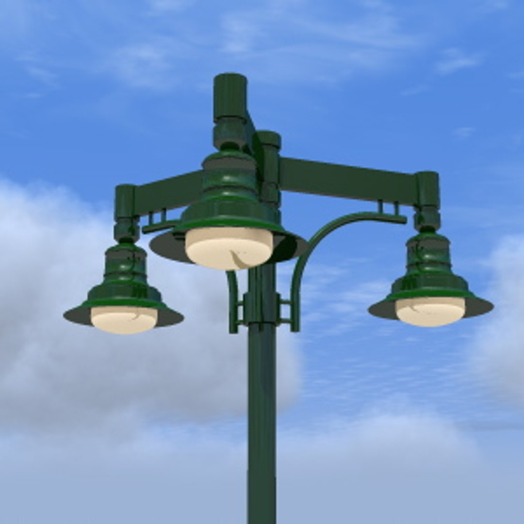 Lamp Post 3d Model