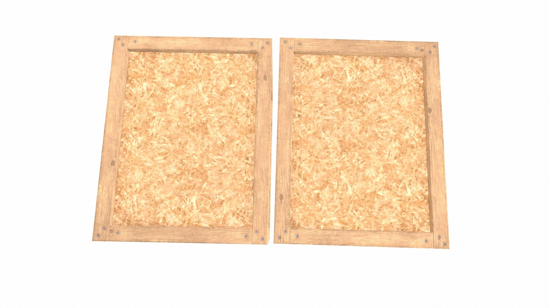 3D Wooden Box Model - TurboSquid 2337109