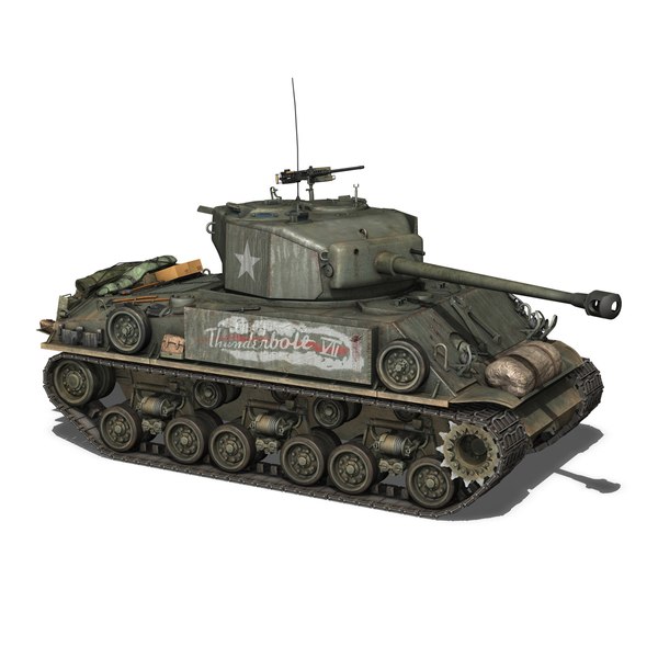 3d m4a3e8 hvss sherman - model