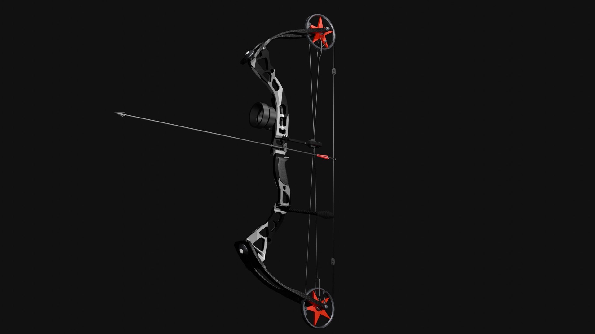 3D Model Compound Bow - TurboSquid 2392016