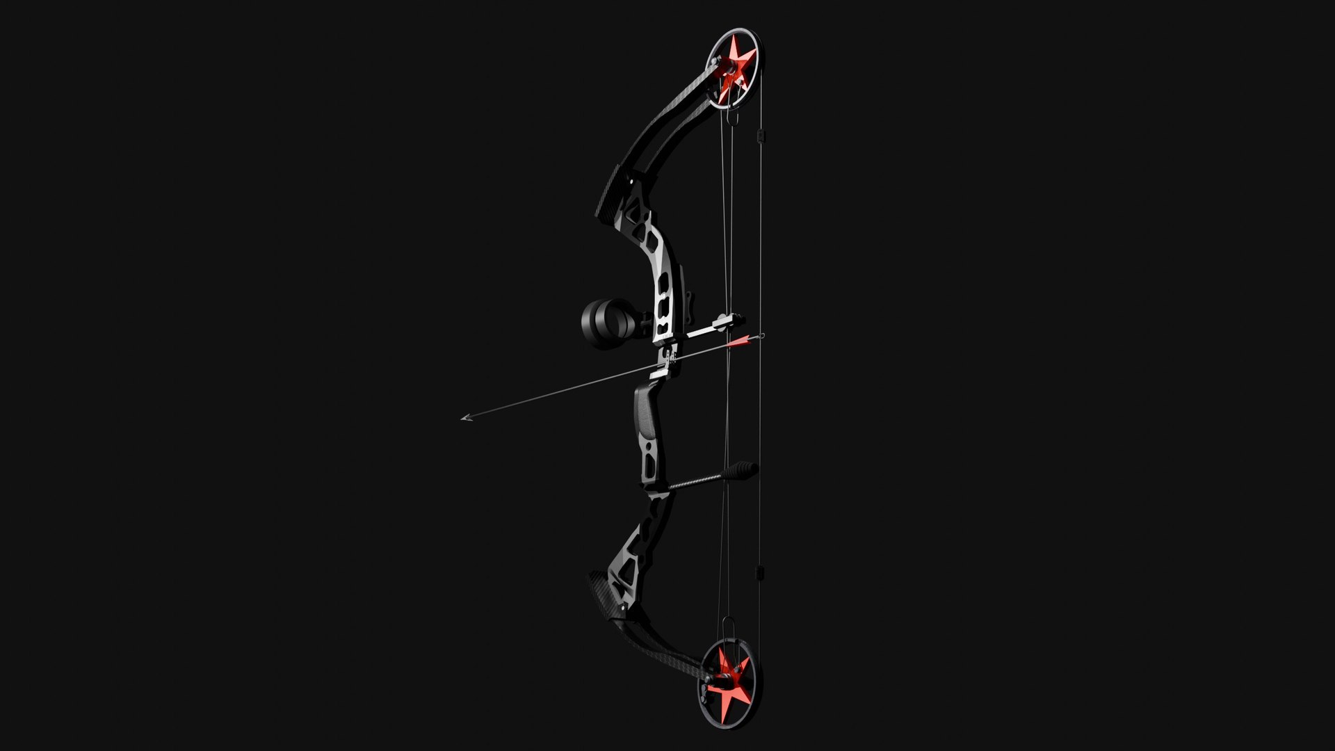 3D Model Compound Bow - TurboSquid 2392016