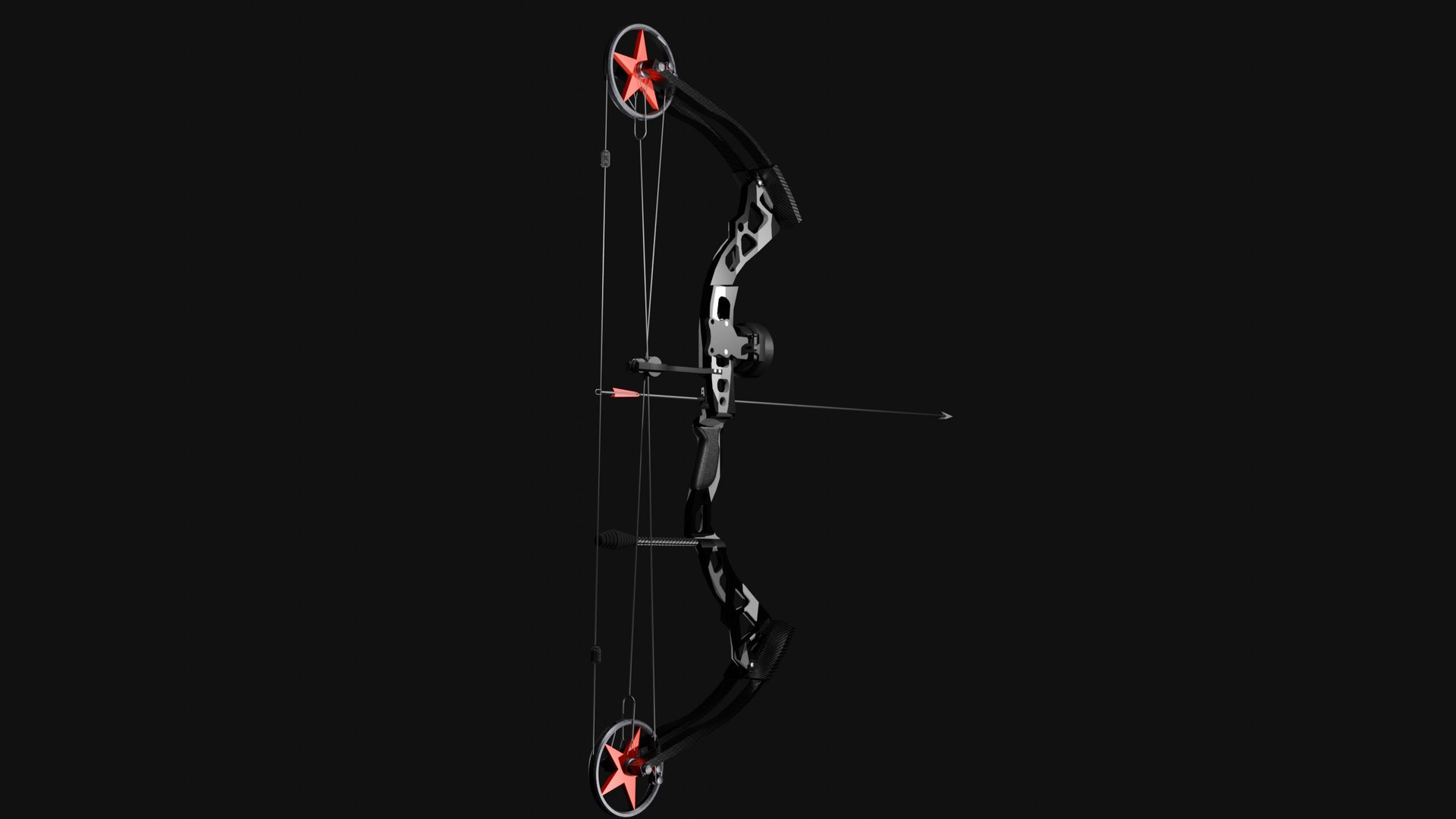 3D Model Compound Bow - TurboSquid 2392016