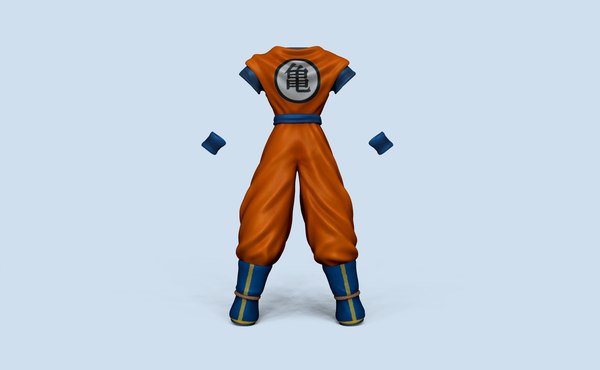 3D dragon ball - goku model - TurboSquid 1590356