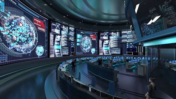 Control Room 3D Models for Download | TurboSquid