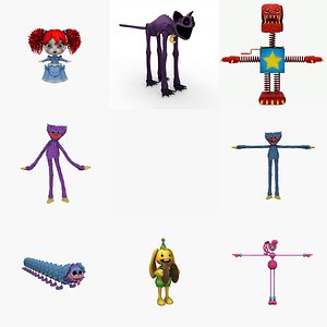Download 3D Poppy Playtime Blender Models - TurboSquid