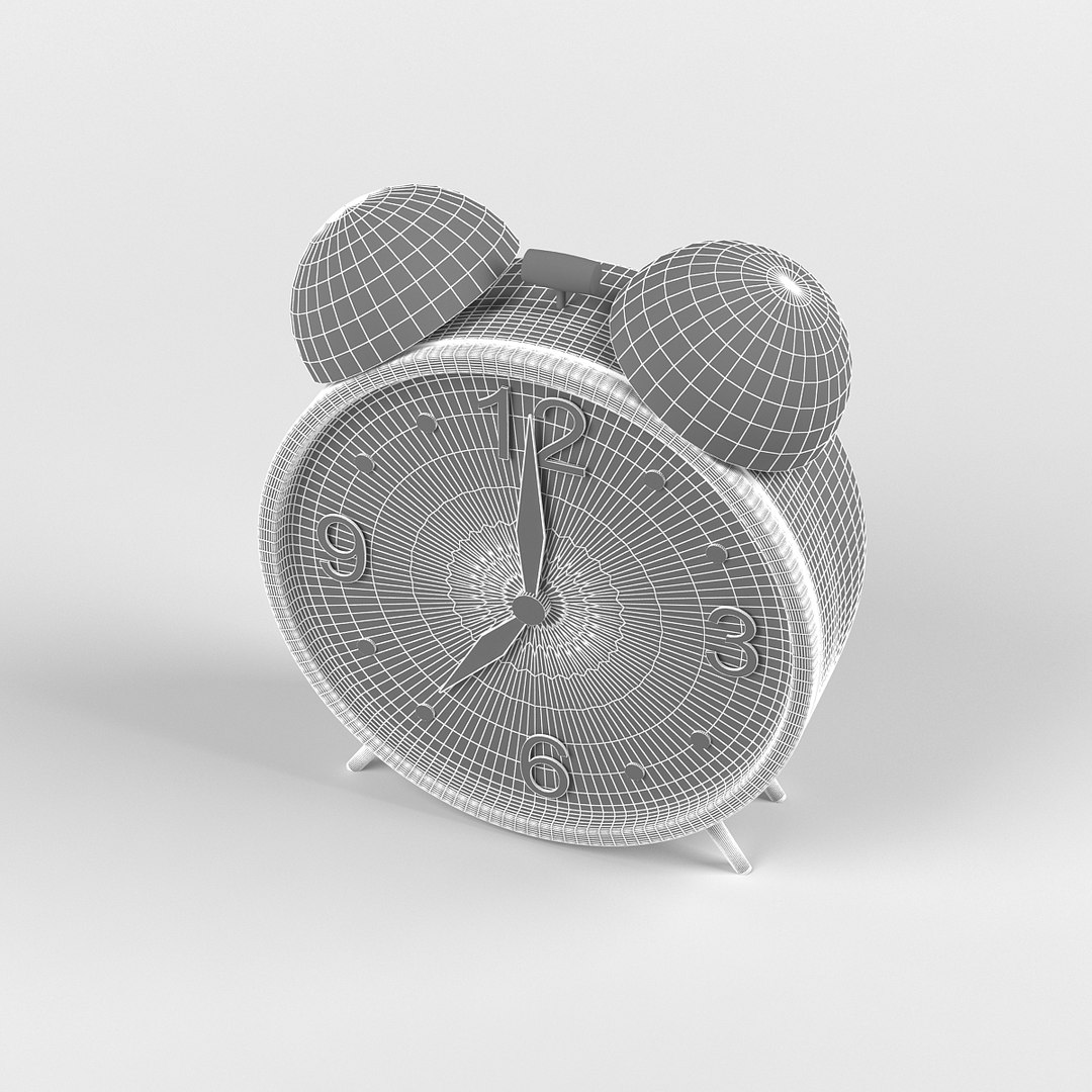 3ds Max Alarm Clock
