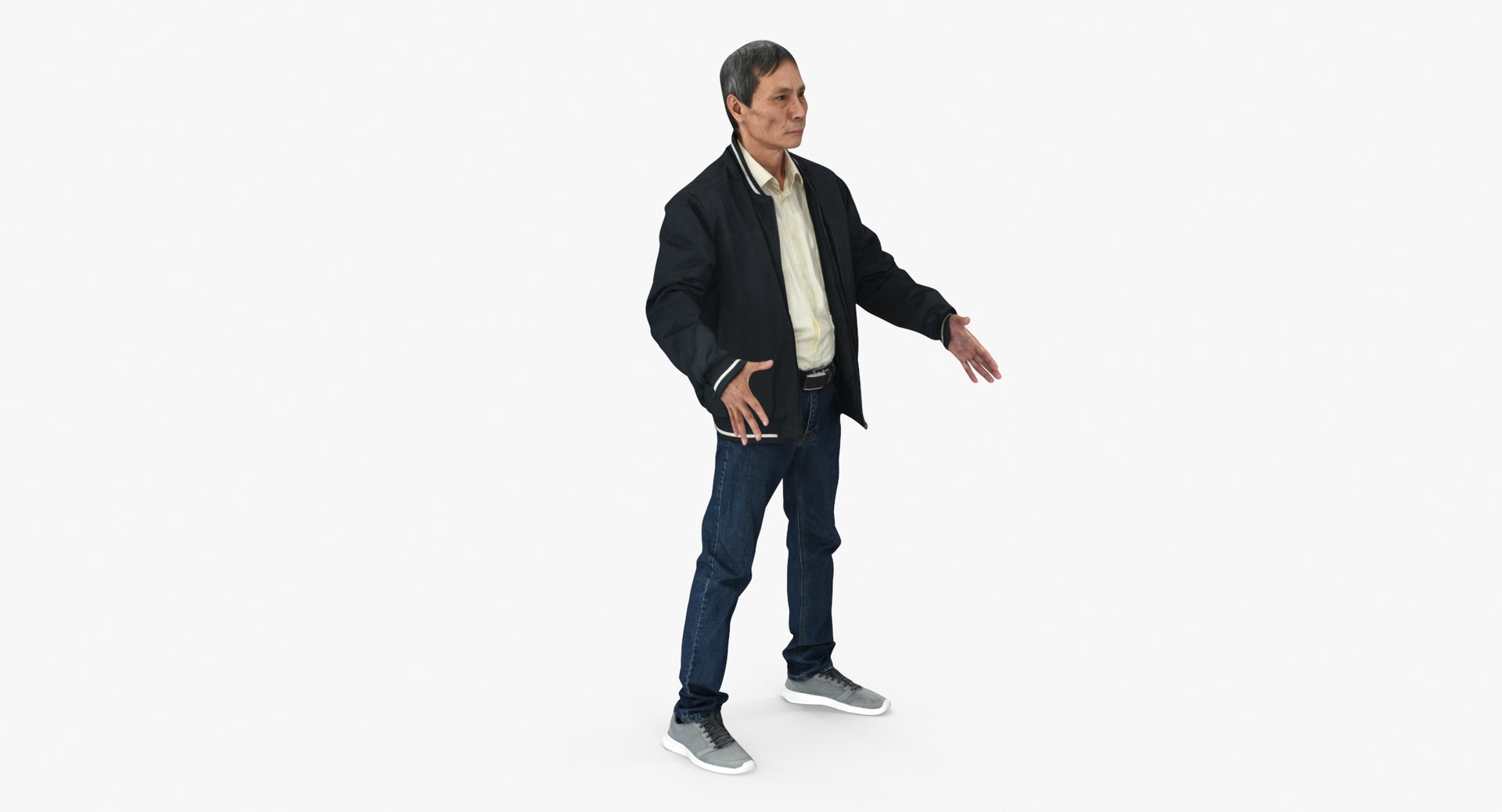 Brian Casual Winter A Pose 3D - TurboSquid 2073285