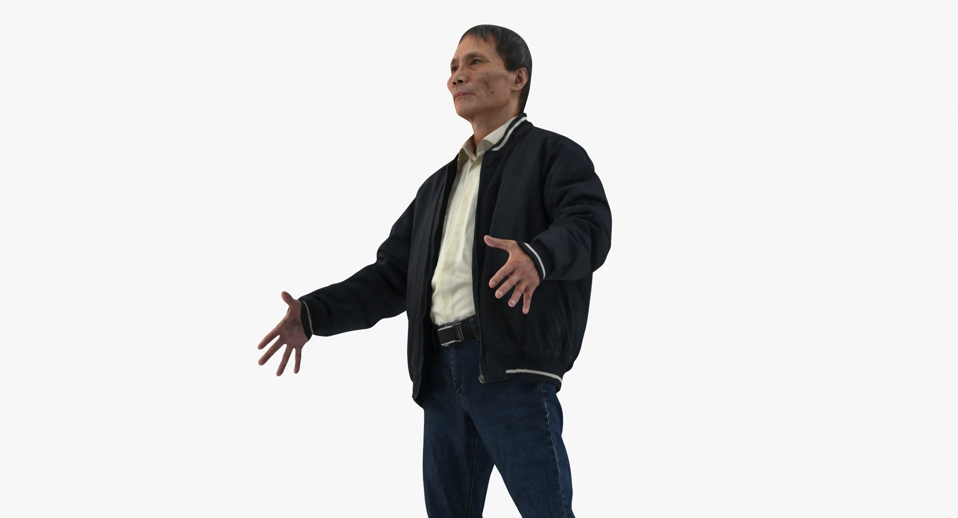 Brian Casual Winter A Pose 3D - TurboSquid 2073285