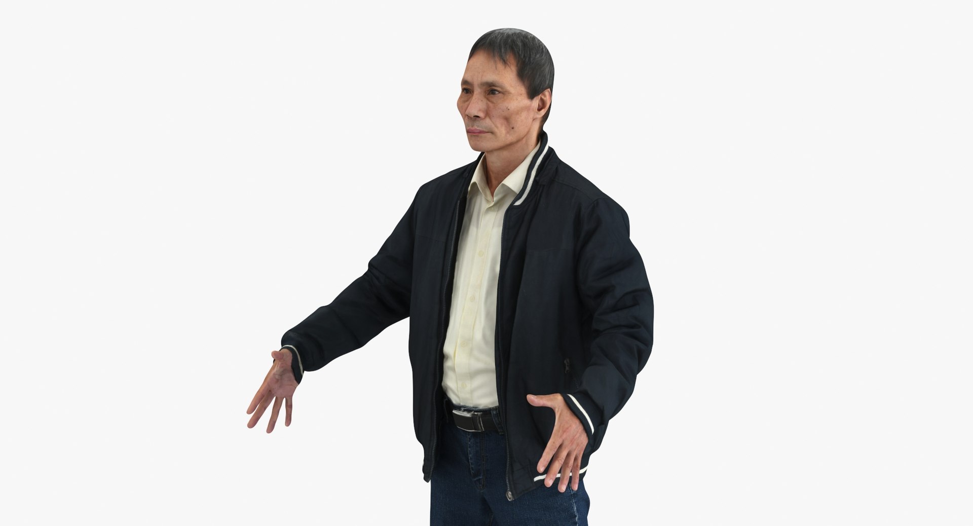 Brian Casual Winter A Pose 3D - TurboSquid 2073285