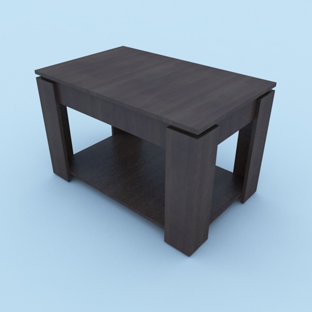 Modern table model - TurboSquid 1301210