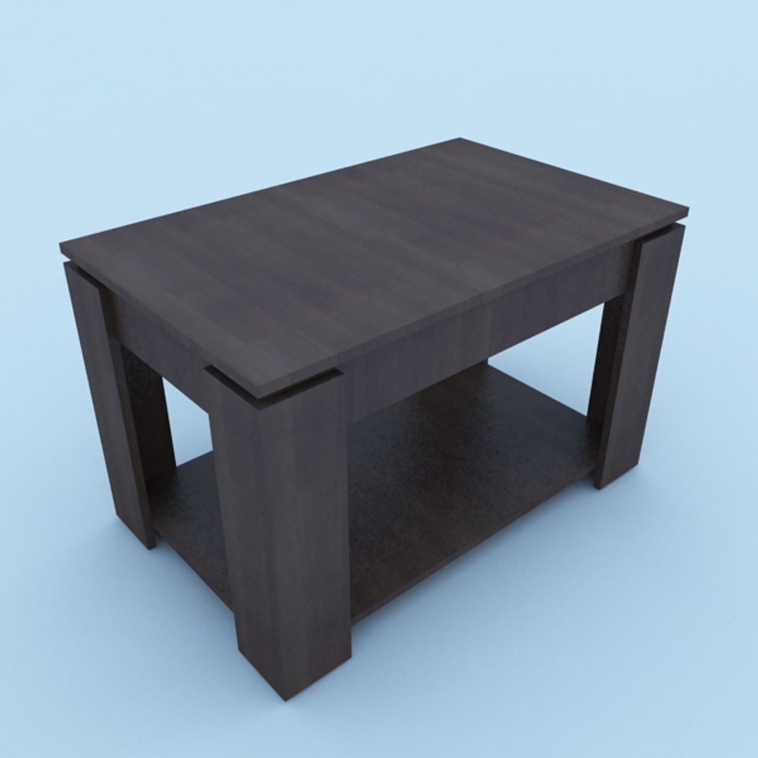 Modern table model - TurboSquid 1301210