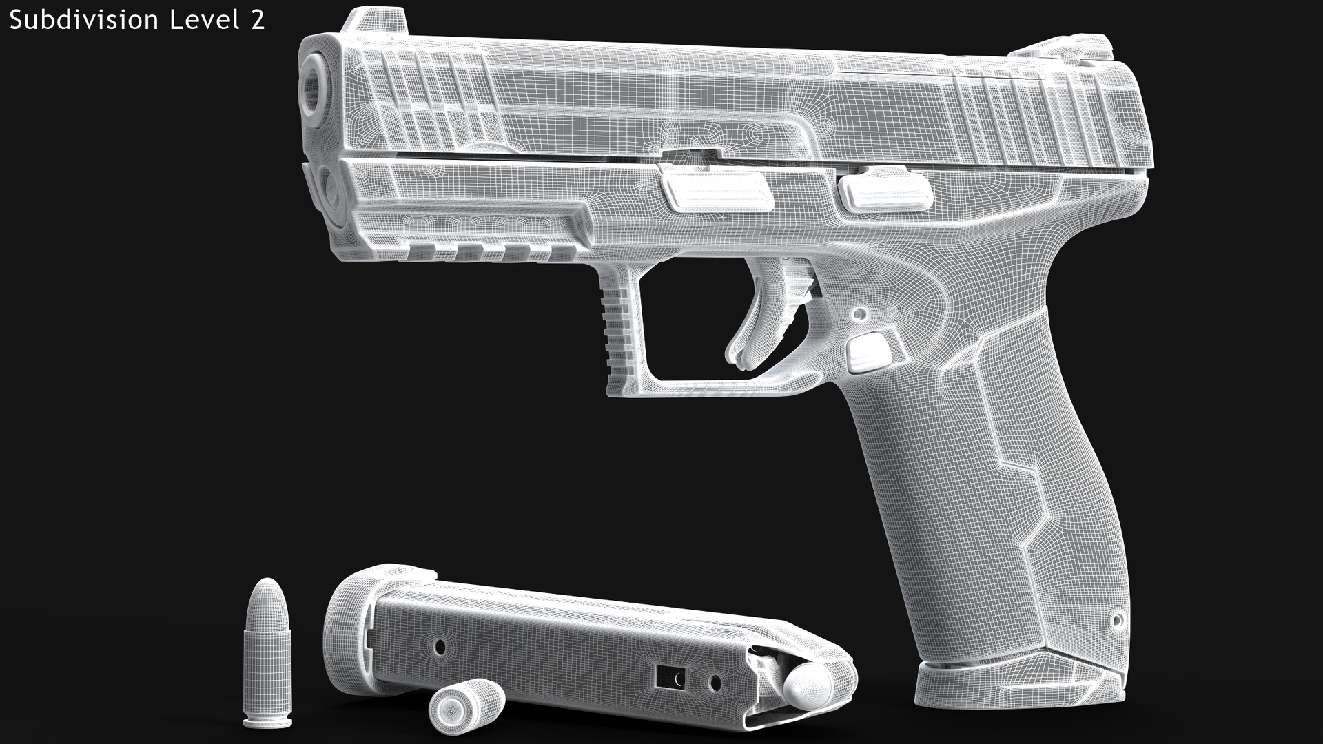 Masada 9 orp 3D model - TurboSquid 1663203