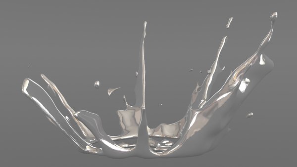 Liquid splash realflow water model - TurboSquid 1448678