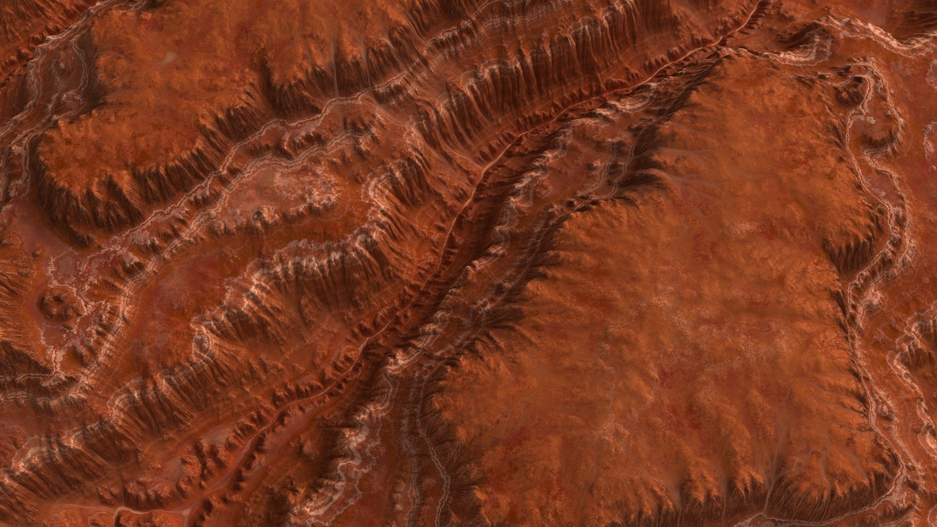 Canyon Terrain 3D - TurboSquid 2143822