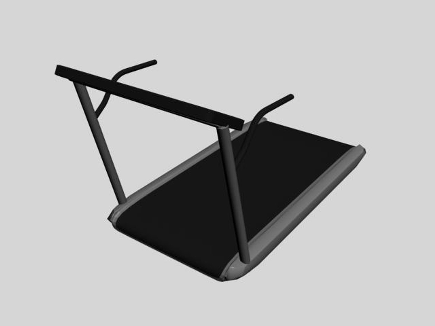 free treadmill 3d model