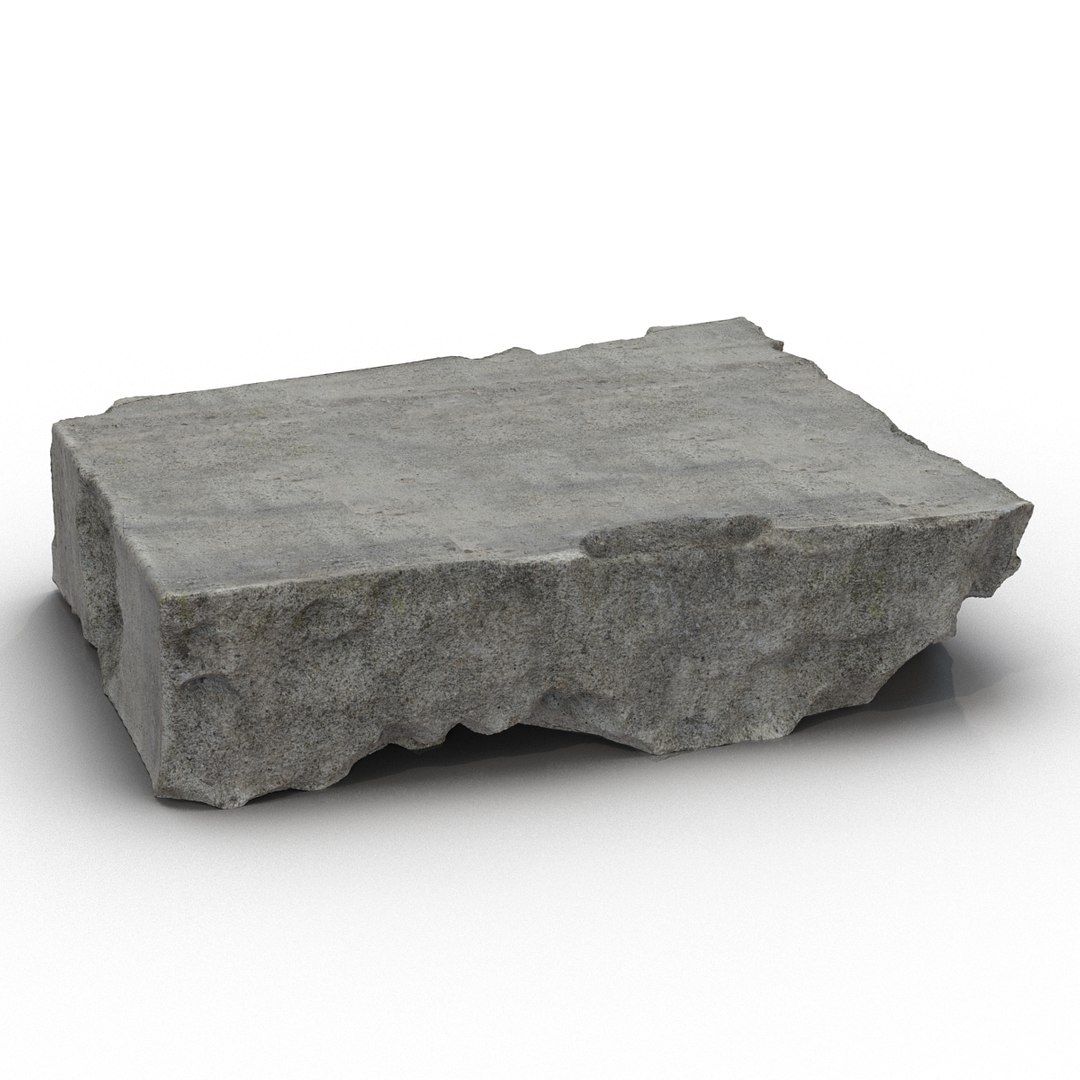 C4d Concrete Chunk 6