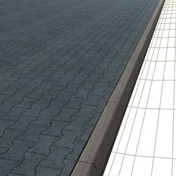 22 sidewalks resolution 3d model