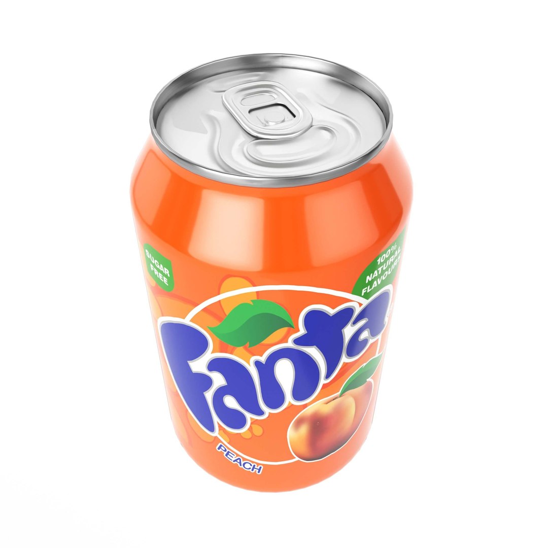 Coca-Cola And Fanta Can 3D - TurboSquid 2086142