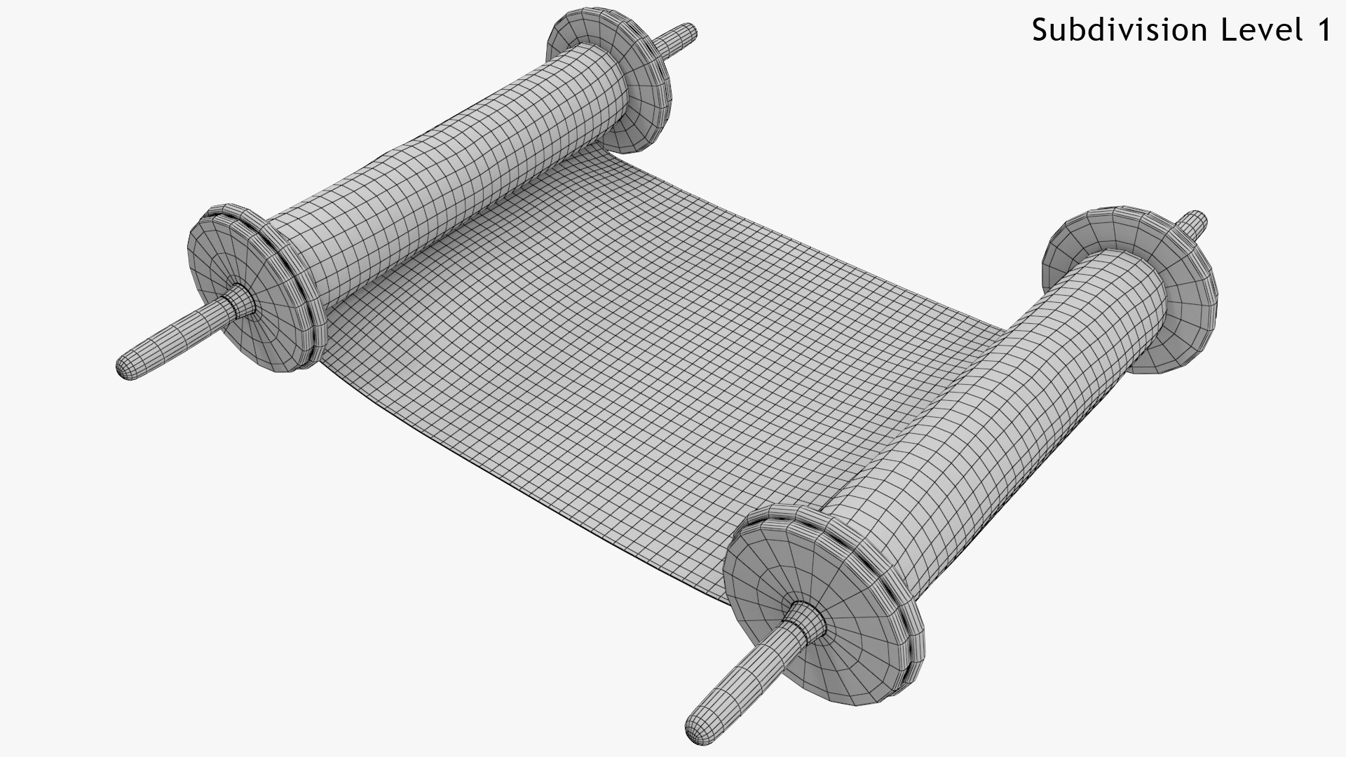 Scroll v3 3D model - TurboSquid 2159288