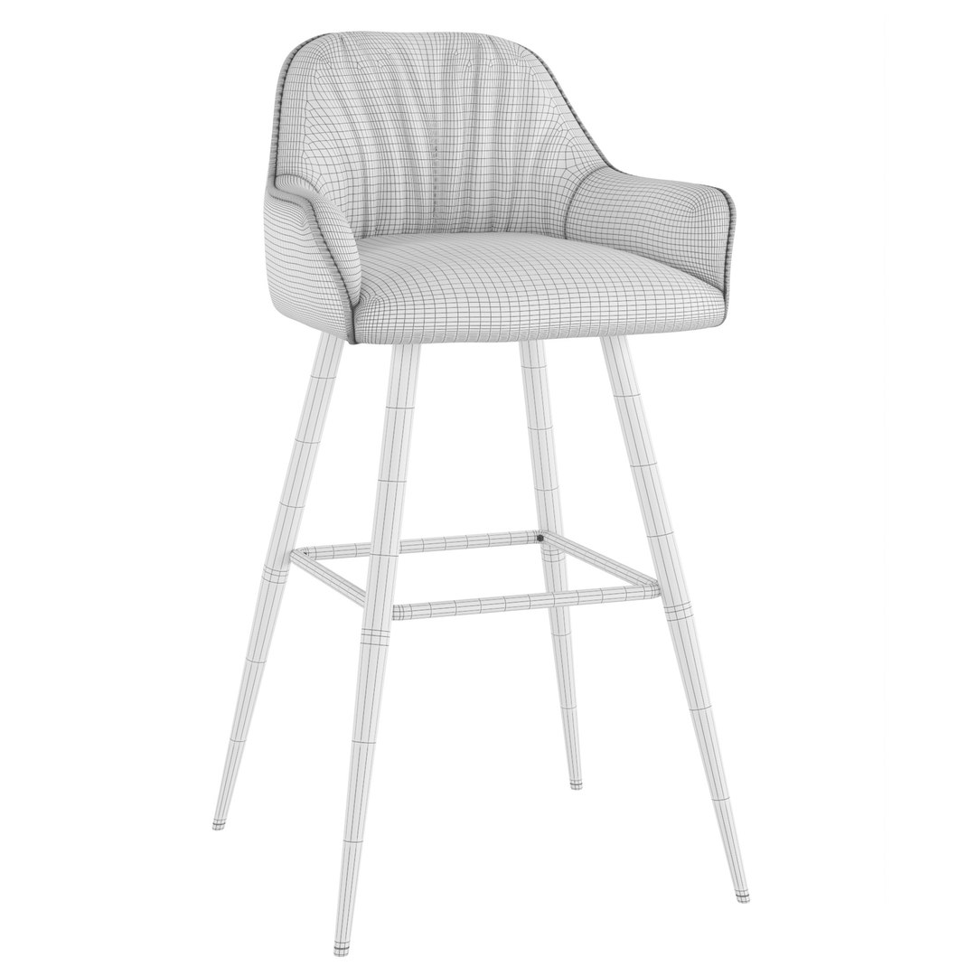 3D Model Bar Stool Naida - TurboSquid 1953839
