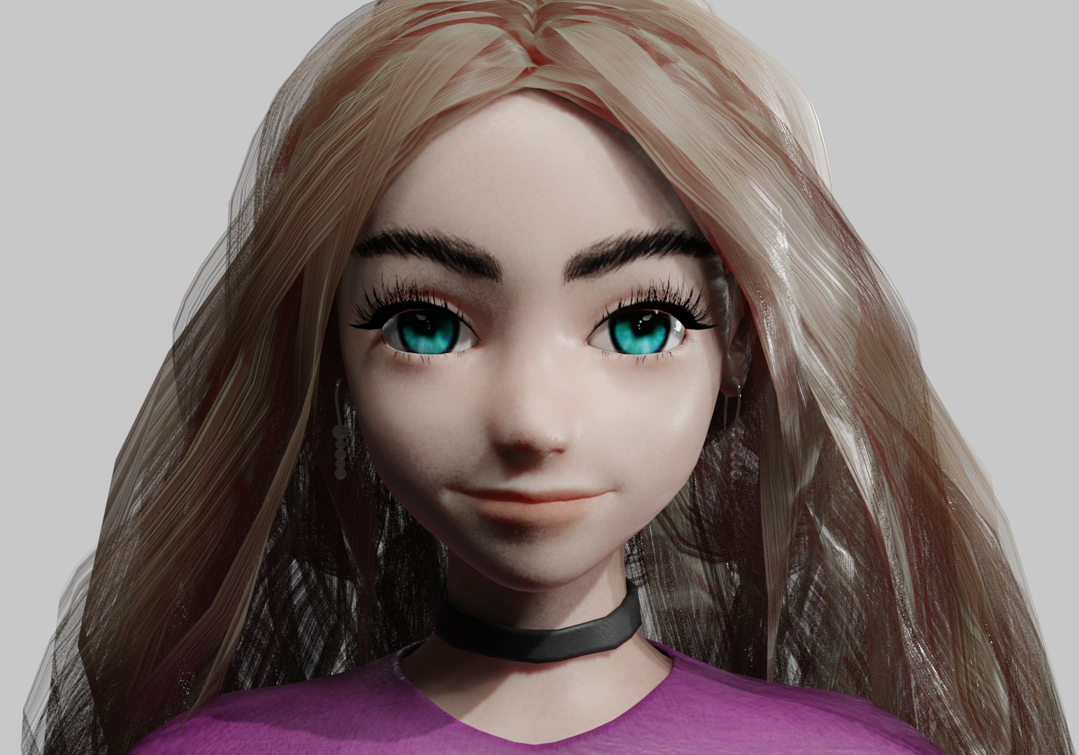 Classic Cute Woman V30788 3D Model - TurboSquid 2276690