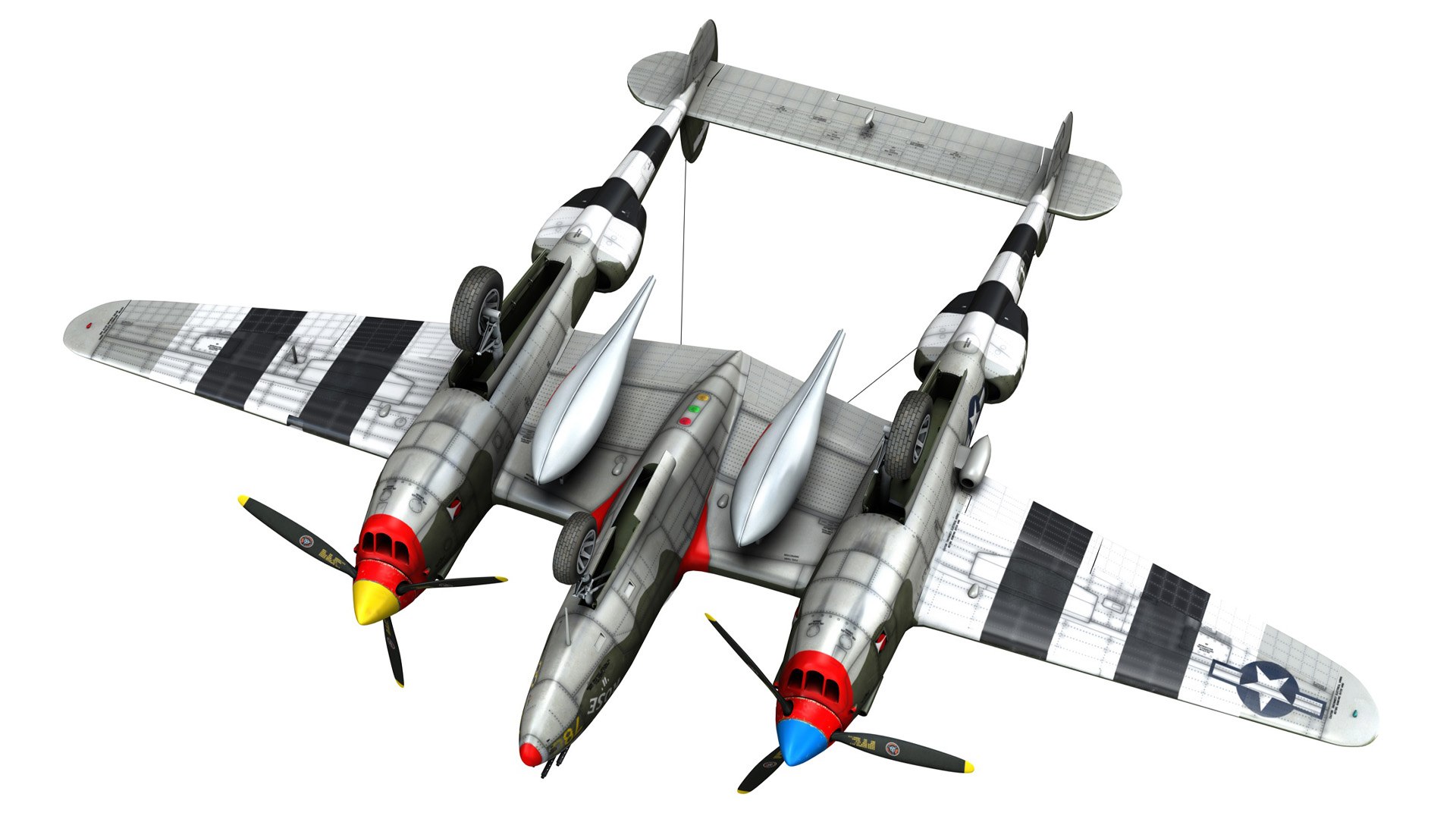 Lockheed Lightning - Mary 3D - TurboSquid 1694564