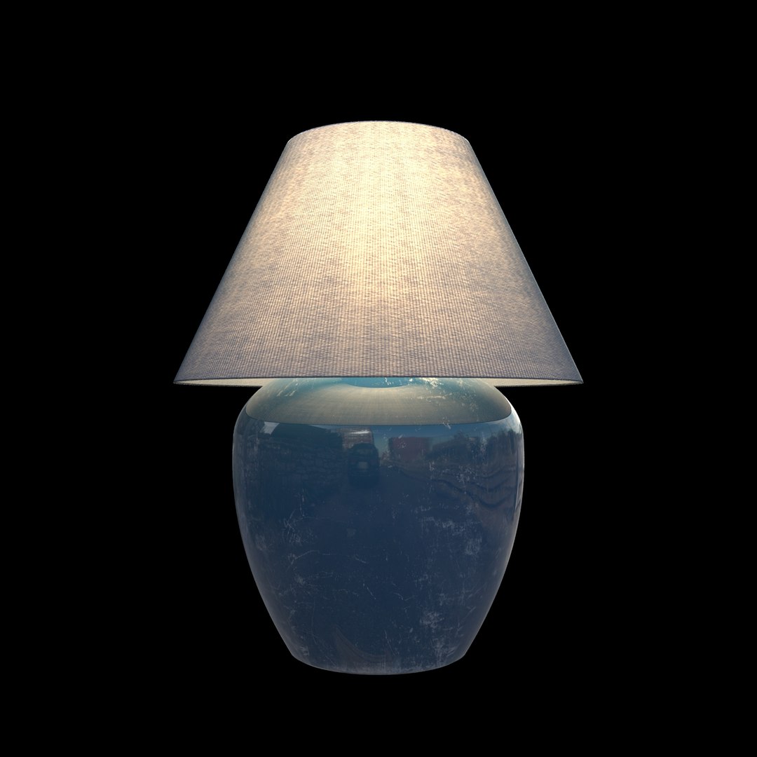 3D nightstand lamp model - TurboSquid 1197023