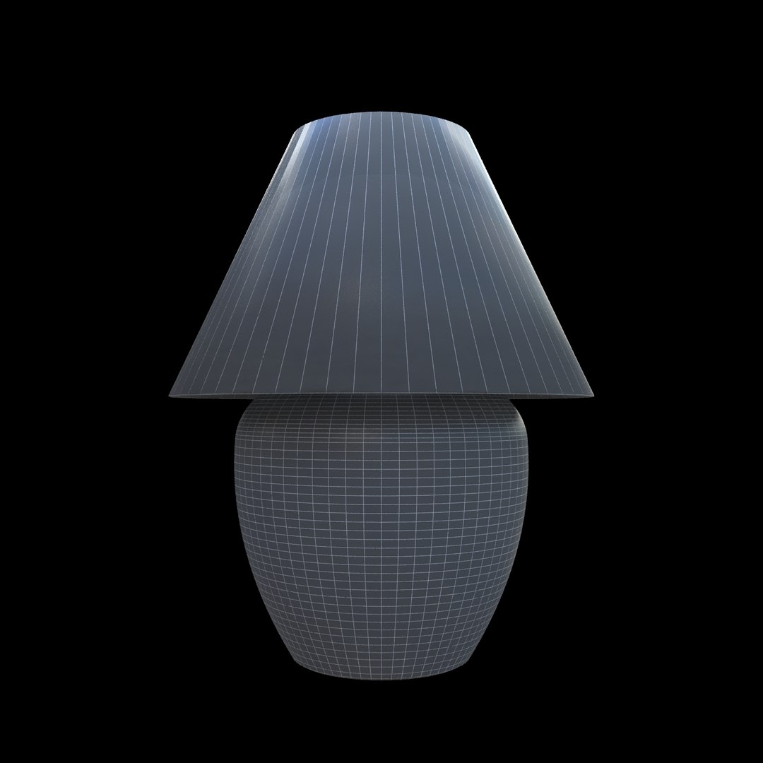 3D nightstand lamp model - TurboSquid 1197023