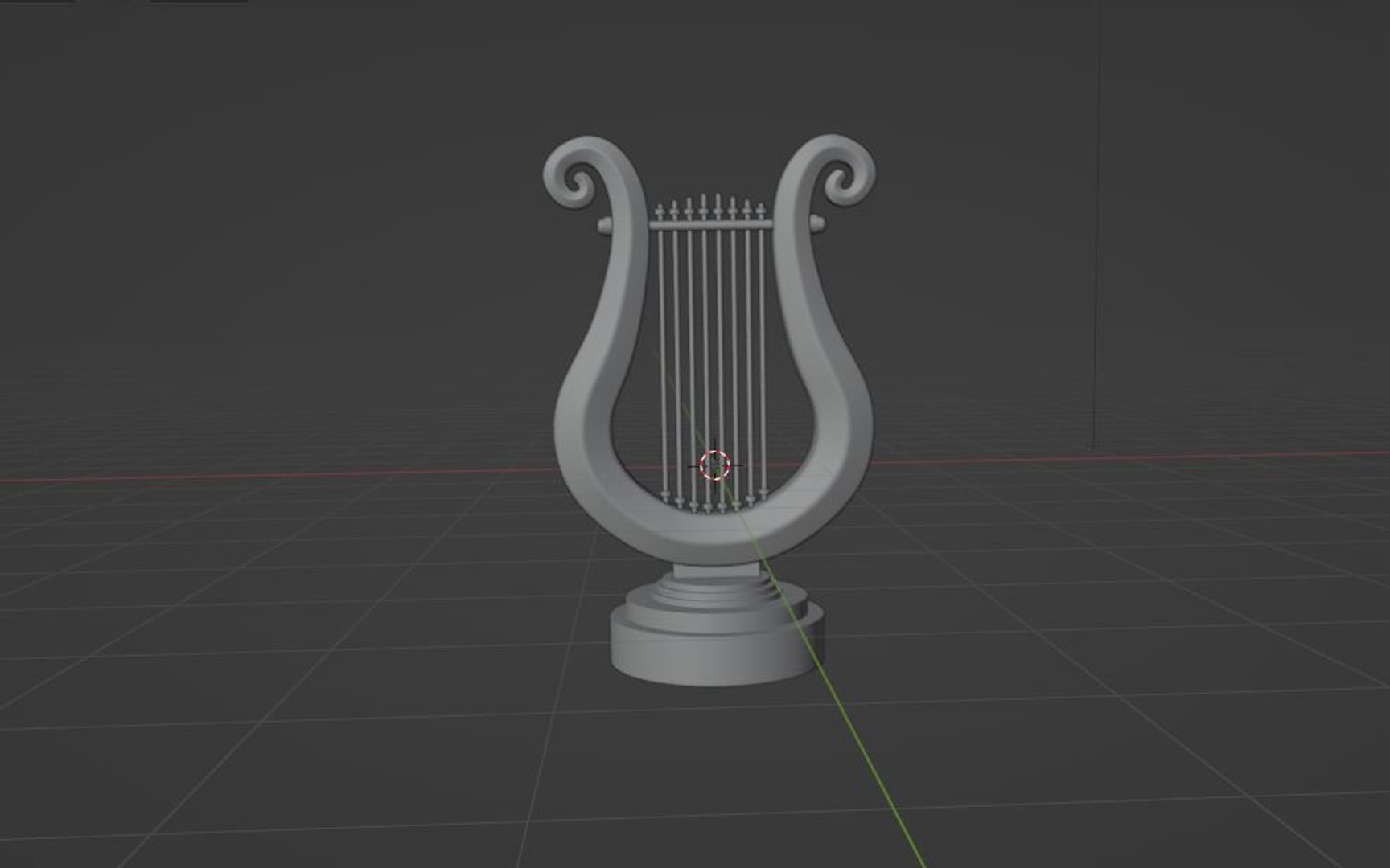 Golden Lyre 3D Model 3D - TurboSquid 2339343