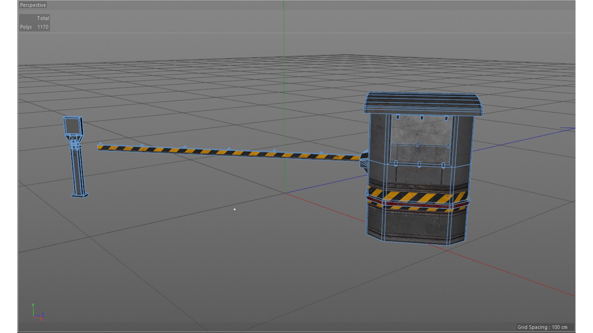 3D Parking Gate model - TurboSquid 1928526