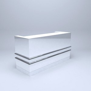 3D reception table model - TurboSquid 1544225